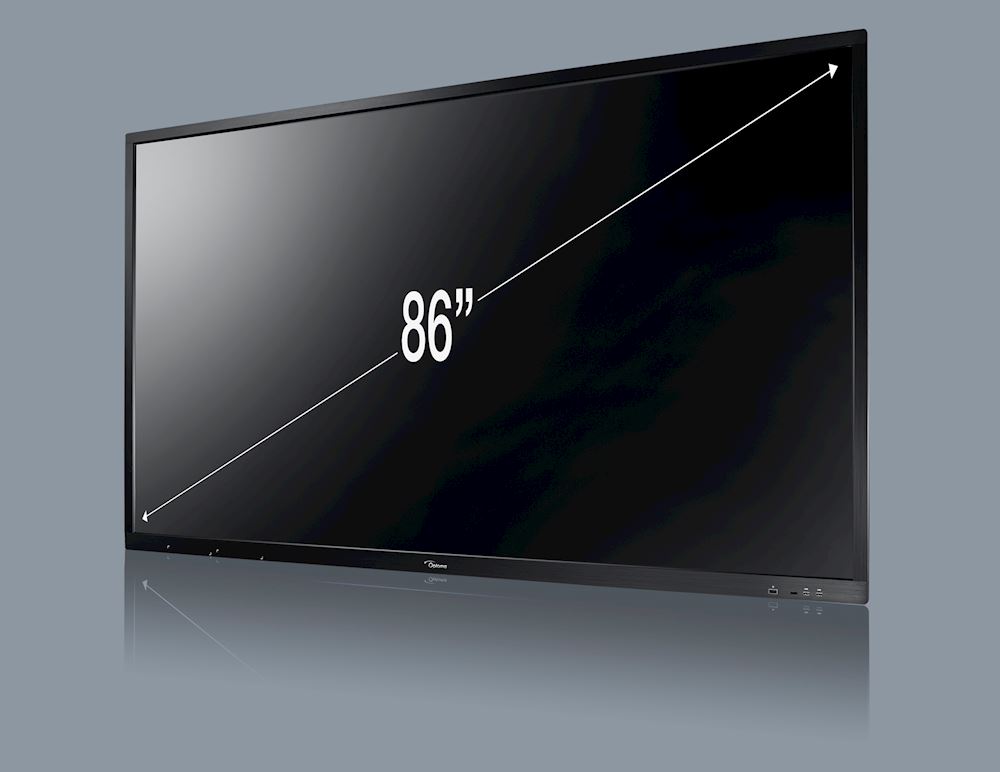 OP861RKe 86" interactive flat panel display | Optoma Europe