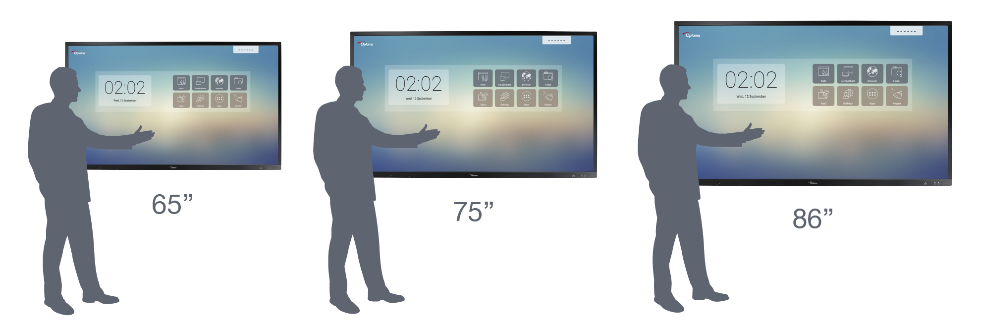 Interactive flat panel displays - Optoma Europe